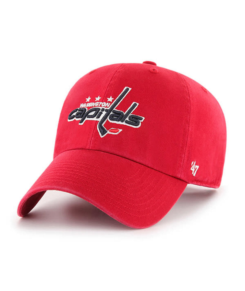 CAPITALS LOGO HAT-RED – Bandwagon Retro Sports Apparel